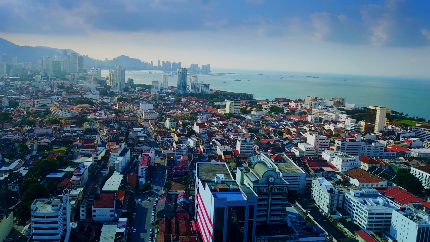 【4K】Drone Footage|Penang and Georgetown-MALAYSIA 2019 Aerial | DJI FORUM