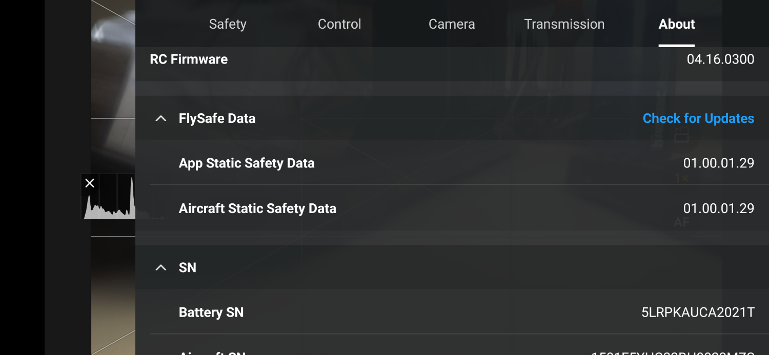 Unable to access any Focustrack controls in DJIFly | DJI FORUM